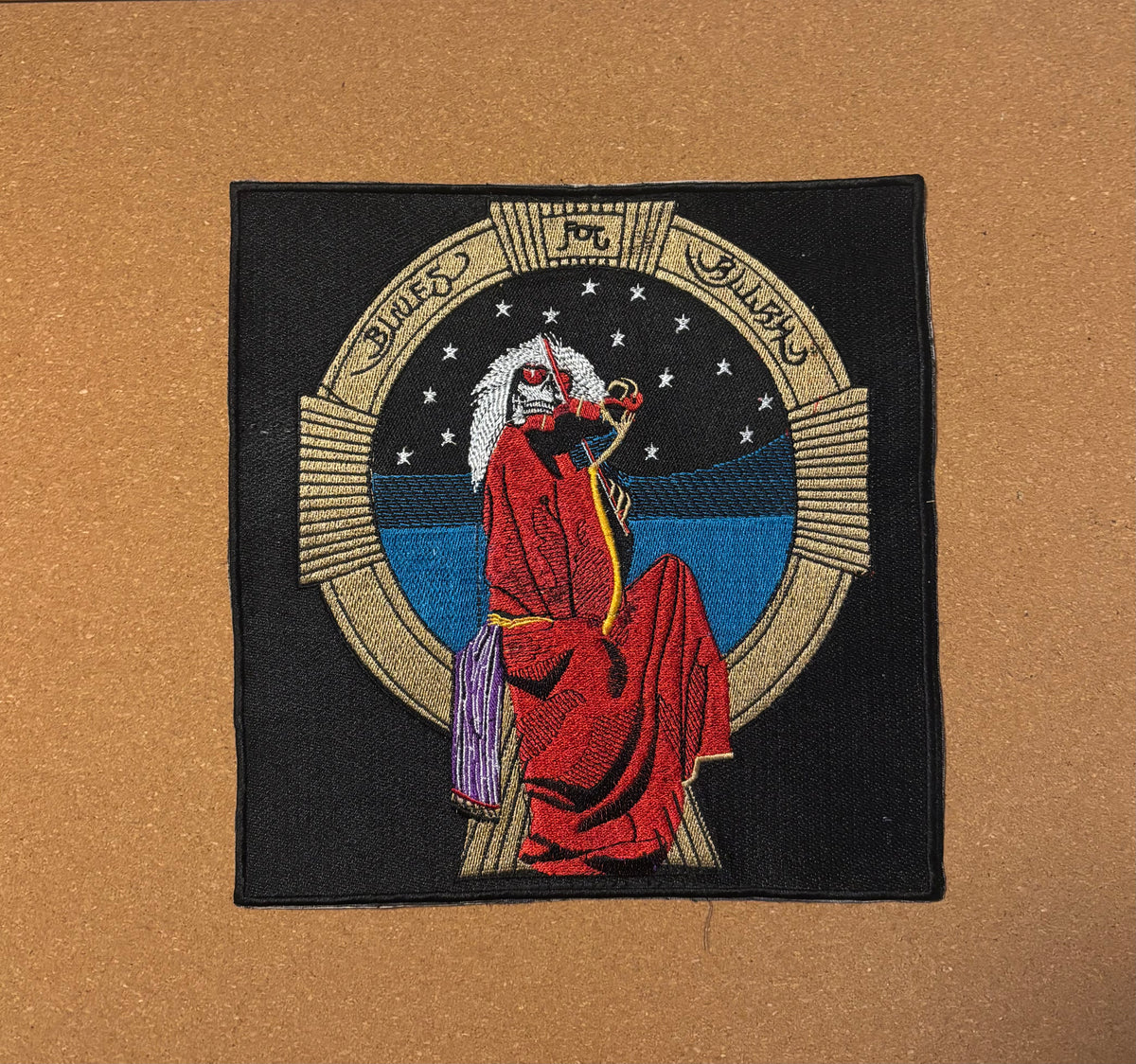 Grateful Dead Patch XL Blues for Allah - Hoodie Large Patches – Fun ...